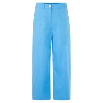 Marc Cain Damen, Hosen, Blau, XLGr&ouml;&szlig;e