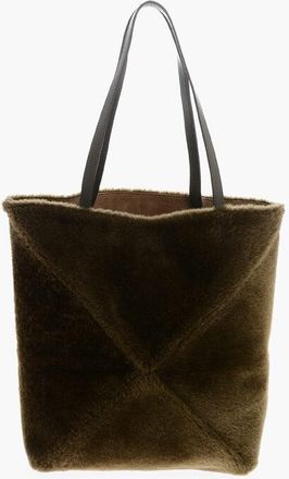 Loewe Shearling PUZZLE Tote Bag with Foldable Design Gr&ouml;&szlig;e Unica