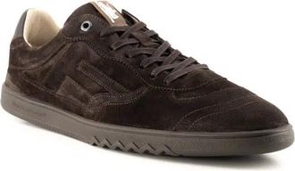 Floris Van Bommel Herren Schuhe braun Veloursleder