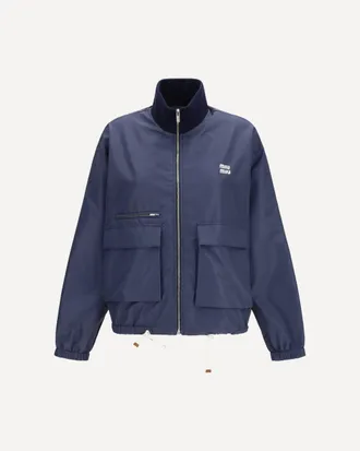 Miu Miu Technical canvas Jacket Female 40