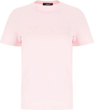 Versace Femme, Tops, Rose, Taille: 36 FR T-shirt