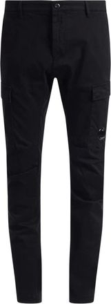 C.P. Company C.p. Company, Homme, Pantalons, Noir, Taille: L Pantalon Cargo en satin stretch