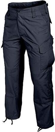 Helikon-Tex Combat Patrol Pantalon pour unit&eacute; centrale en tissu ripstop Bleu marine