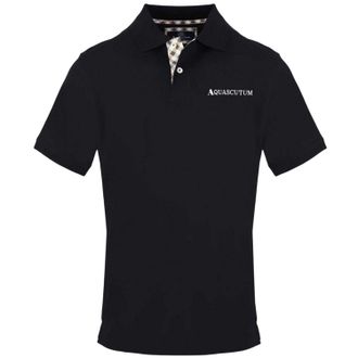 Aquascutum Poloshirt f&uuml;r Herren (Schwarz)