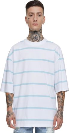 Urban Classics Herren T-Shirt Oversized Sleeve Modern Stripe Tee, Oversized T-Shirt f&uuml;r M&auml;nner, gestreift, erh&auml;ltlich, Gr&ouml;&szlig;en S-XXL