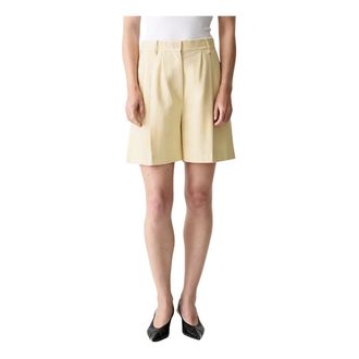 Anine Bing Short Shorts - Femme - Shorts - Jaune - Taille: 40 FR