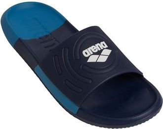 Arena Sandales de bain Urban Active pour homme, 200 bleu marine, blanc et turquoise, 44 EU