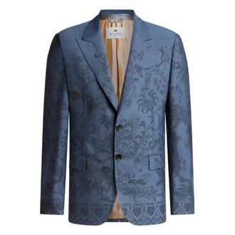Etro Blazers - - Jackets - Herren - Blau - S