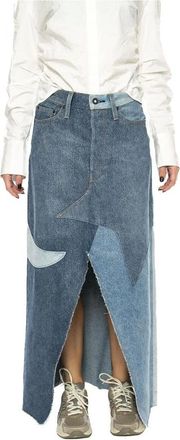 Levi's Femme, Jupes, Bleu, Taille: 38 FR Jupe en jean
