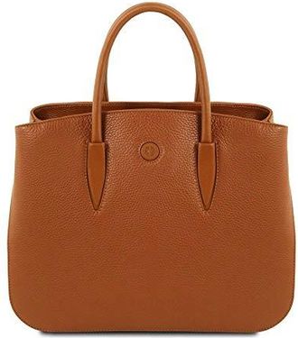 Tuscany Leather Camelia - Sac &agrave; main en cuir - Cognac (TL141728)