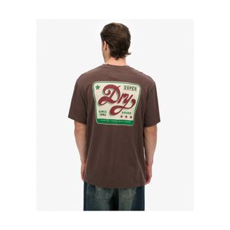 Superdry T-shirt surdimensionn&eacute; Tap Room