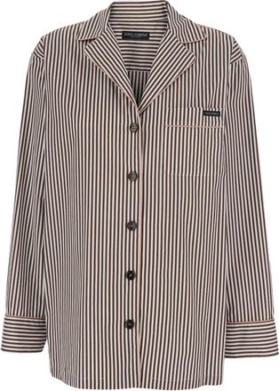 Dolce & Gabbana Femme, Blouses et Chemises, Multicolore, Taille: 38 FR Notched Revers Collar Shirt