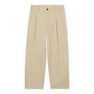Obey Dean Pleated Pant - - Trousers - Herren - Beige - W33