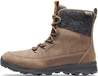 Icebug Adak BUGrip Woolpower Bottes de marche dhiver avec semelle en carbure clout&eacute;e, marron (Caf&eacute;/gris.), 42 EU