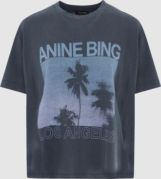 Anine Bing Tee Shirt Cade Grey