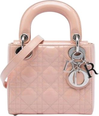 Dior Pre-owned Lady Dior - Femme - Pre-owned - Rose - Taille: ONE Size