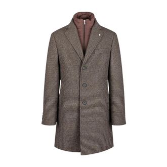 Manuel Ritz 4132C4548C 263740 Mantel - - Coats - Herren - Braun - 4XL