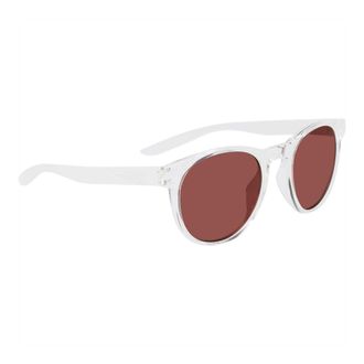 Nike Horizon Ascent Rund-Sonnenbrille (Transparent/Pink)