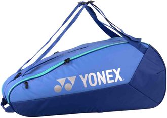 Yonex Team Racquet Bag - Badminton-, Tennis- und Squashtasche | Mehrere Gr&ouml;&szlig;en & Farben | Mit Schuhfach & Rucksackfunktion (Blau, 6 Pcs)