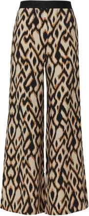 Comma Palazzo Hose - - Trousers - Damen - Mehrfarbig - M