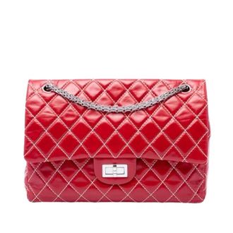 Chanel Pre-owned Vintage Double Flap Schultertasche - - Pre-owned - Damen - Rot - ONE SIZE