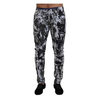 Dolce & Gabbana Tie Dye Skinny Denim Jeans - - Jeans - Herren - Mehrfarbig - L