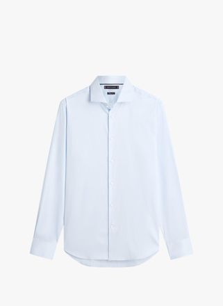 Tommy Hilfiger Chemise droite en coton m&eacute;lang&eacute;