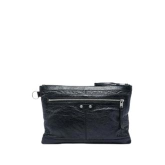 Balenciaga Pre-owned Vintage Clutch - - Pre-owned - Damen - Schwarzk - ONE SIZE