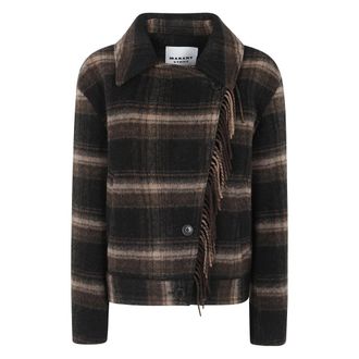 Isabel Marant Galeane Kurzmantel - - Jackets - Damen - Mehrfarbig - 2XS