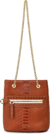 Kate Lee Damen Kacy Se Umh&auml;ngetasche aus Leder, Braun Ledertasche