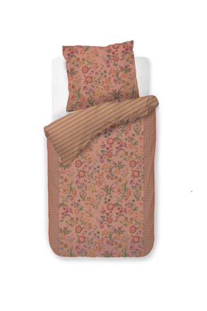 Pip Studio Bettbezug-Set Coco Flower Koralle 135x200cm