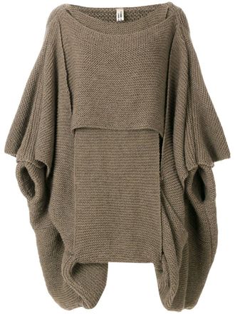 Comme Des Garçons knitted sweater - Marron