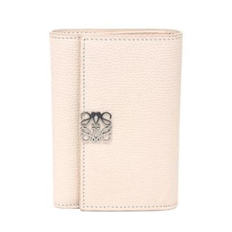 Loewe Portefeuille Tri-fold Pre-owned - Femme - Pre-owned - Beige - Taille: ONE Size