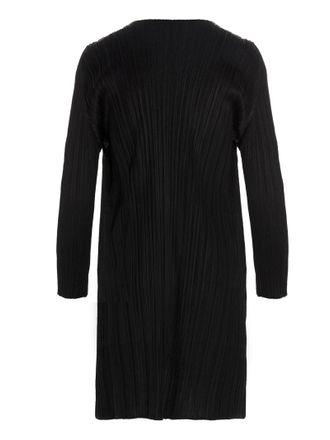 Pleats Please Issey Miyake Womens Black Polyester Cardigan Clothing