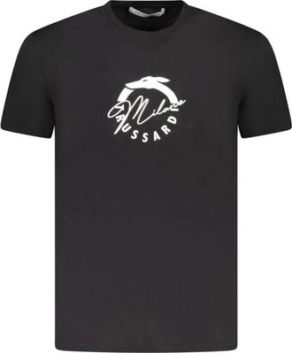 Trussardi Baumwoll-T-Shirt - - Tops - Herren - Schwarzk - 2XL
