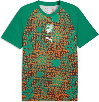 Puma Maillot d&eacute;chauffement C&ocirc;te dIvoire Homme, Accessoires, Vert, 3XL