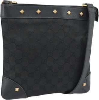 Gucci Sac bandouli&egrave;re vintage doccasion - Femme - Pre-owned - Noir - Taille: ONE Size