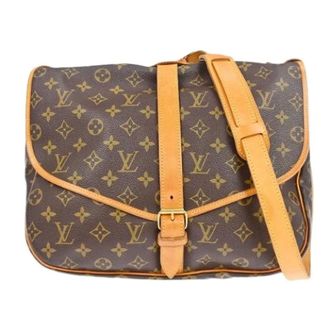 Louis Vuitton unisex, Pre-owned, Brun, Taille: ONE Size Sac &agrave; main Saumur Pre-owned