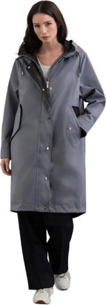 Moorer Femme, Manteaux, Bleu, Taille: 40 FR Molly Parka