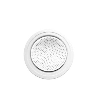 Bialetti Spare Parts Includes 3 Gaskets and 1 Plate Compatible with Moka Express, Fiammetta, Break, Happy, DAMA, Mini Express and Rainbow, 1 Cup