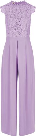 Apart Fashion APART Overall mit Spitzenoberteil, lila, 40