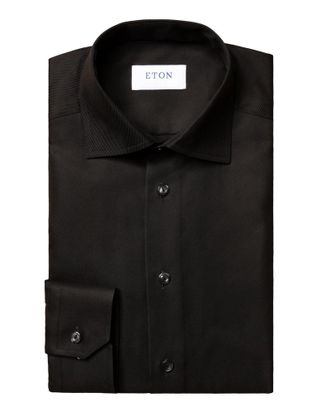Eton Signature Twill-Hemd mit Kentkragen, Slim Fit in