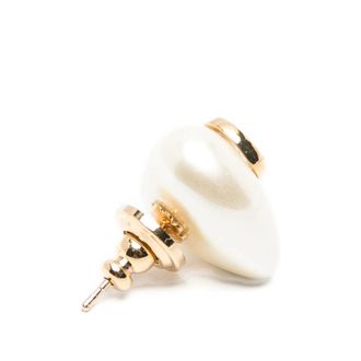 Valentino Garavani Crystal Heart Earrings - Gold