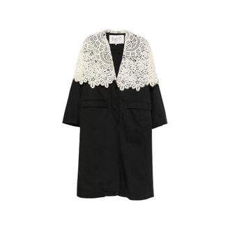 Sea New York Alina Lace-collar Coat