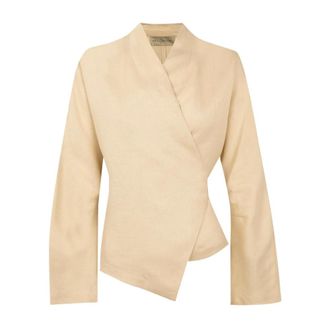 Cortana Mona Jacke - - Blouses & Shirts - Damen - Gelb - 2XS