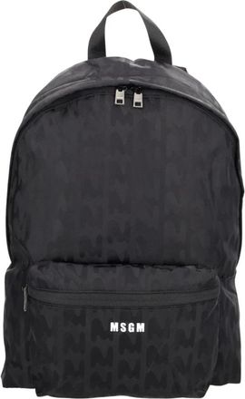 Msgm Msgm, Homme, Sacs, Noir, Taille: ONE Size Mwave Backpack