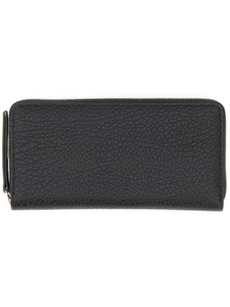 Maison Margiela Cowhide Leather Wallet - Black