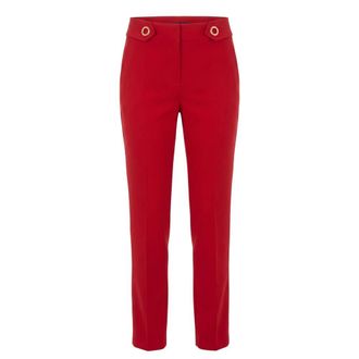 Trussardi Slim-Fit-Hose - - Trousers - Damen - Rot - S