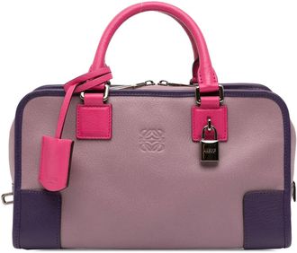 Loewe Crossbody Bags - Tricolor Goatskin Amazona 28 - Gr. unisize - in Orange - f&uuml;r Damen