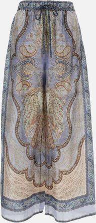 Zimmermann Flie&szlig;ende Seidenhose